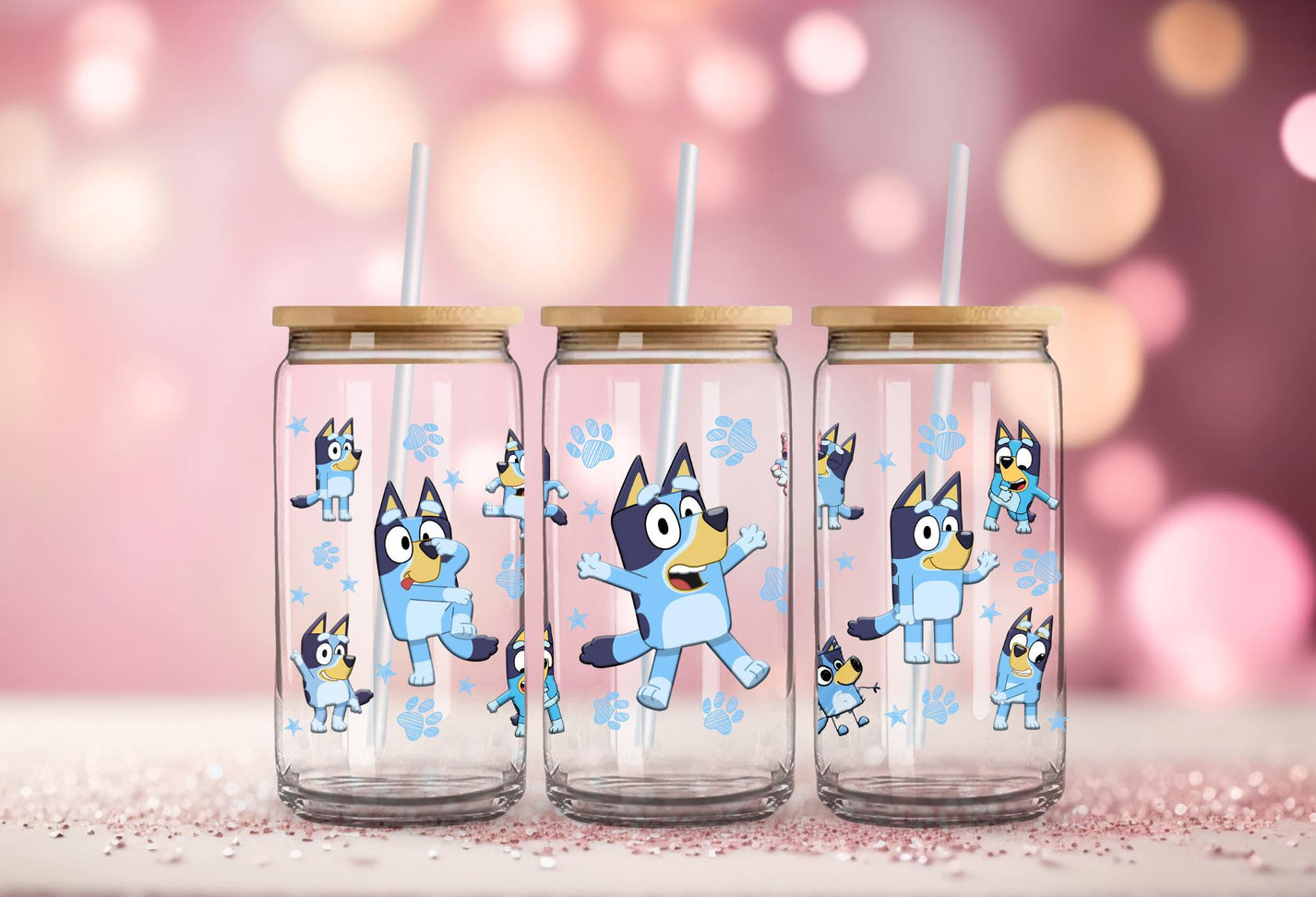 #23 Bluey Paws UV DTF Wrap 16 oz – Rareuvink